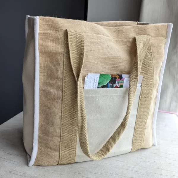 Everyday Multi Functional Tote Bag with 5 Pocket Design